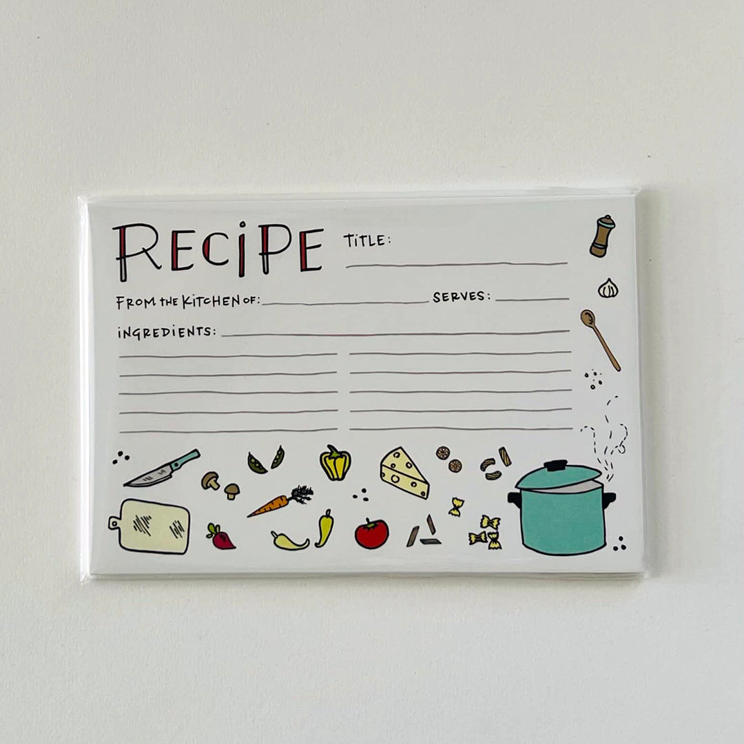 Childrens Recipe Cards - Three Yellow Starfish