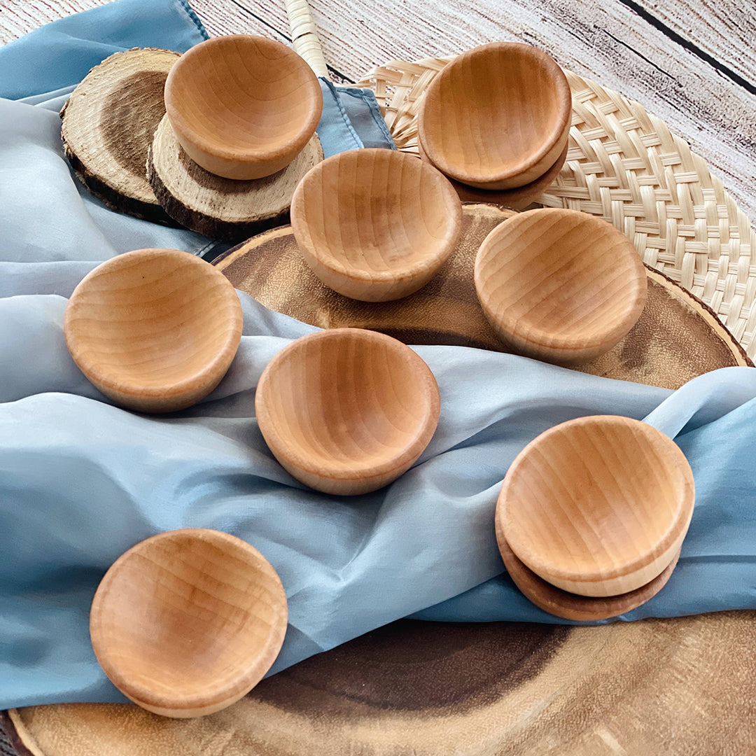 Sorting Bowl Set - Montessori Trays & Tools - Three Yellow Starfish